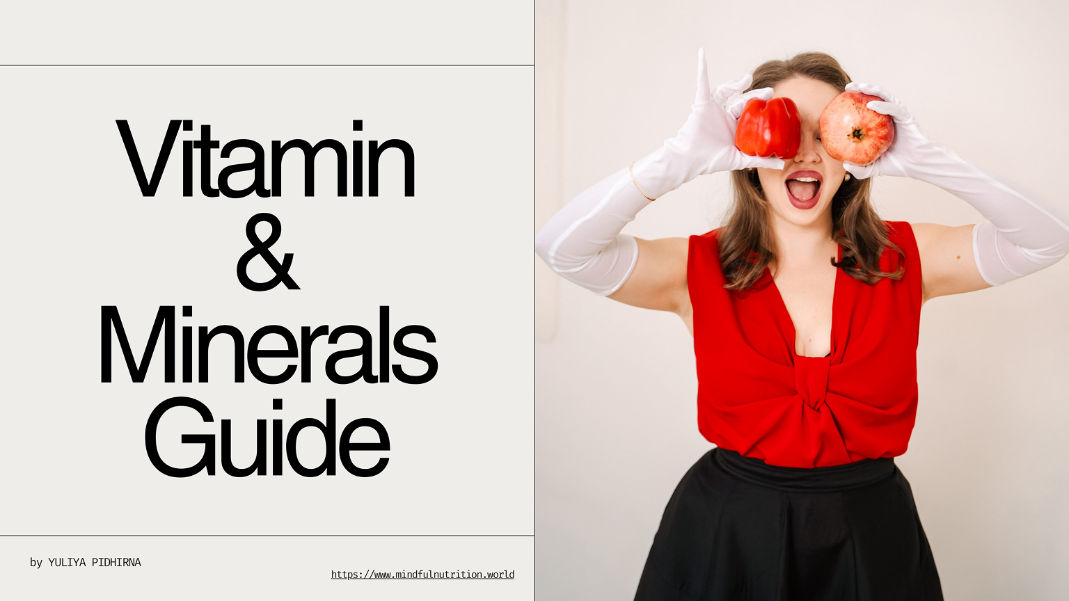 Vitamin & Minerals Guide - Mindful Nutrition